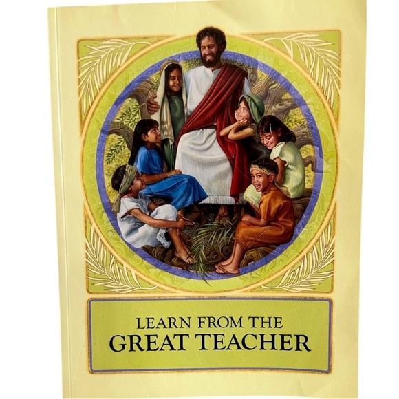 Toys | New Vtg Learn From The Great Teacher Book Christianity Childrens ...